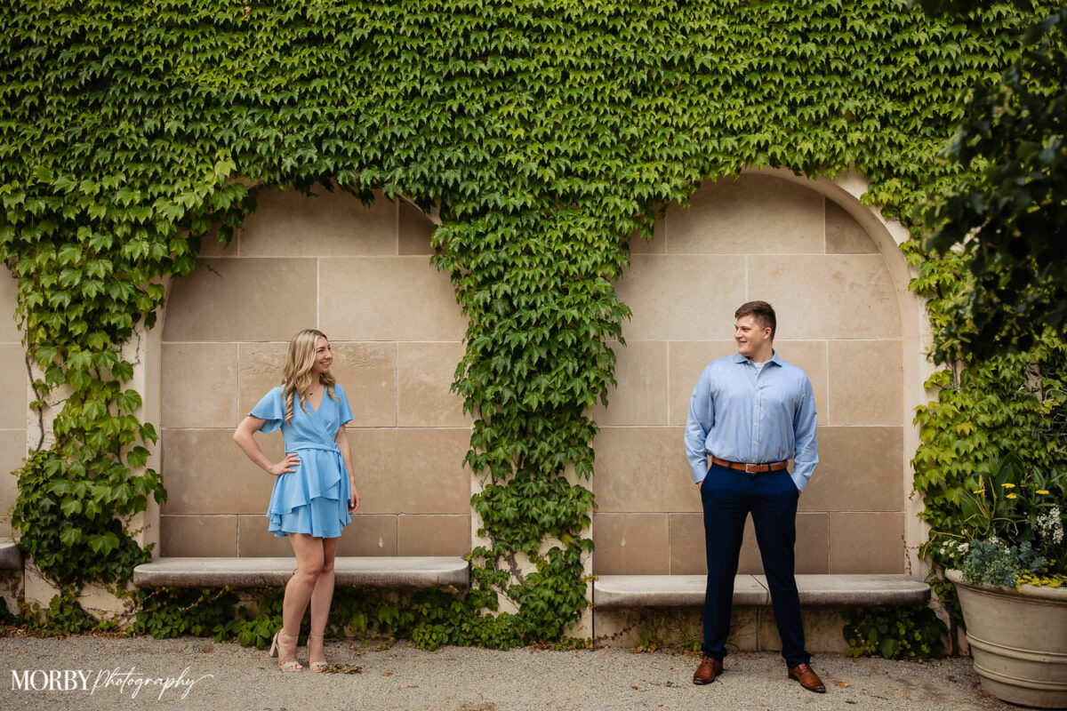 Kyle and Erica's Engagement in Kennett Square, PA - Morby Photography