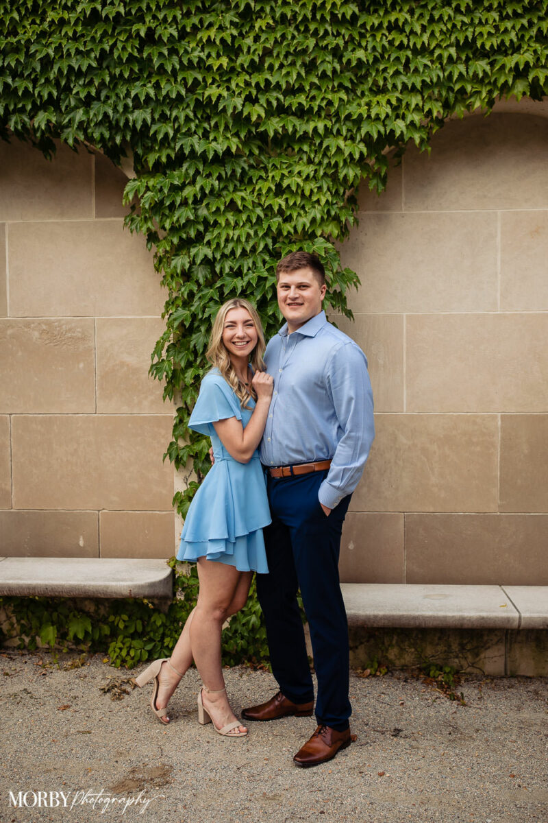 Kyle and Erica's Engagement in Kennett Square, PA - Morby Photography
