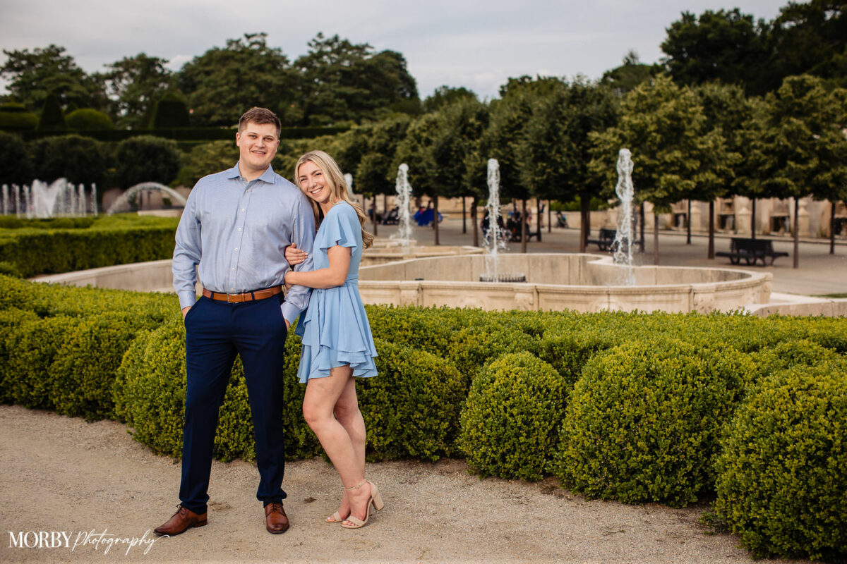 Kyle and Erica's Engagement in Kennett Square, PA - Morby Photography