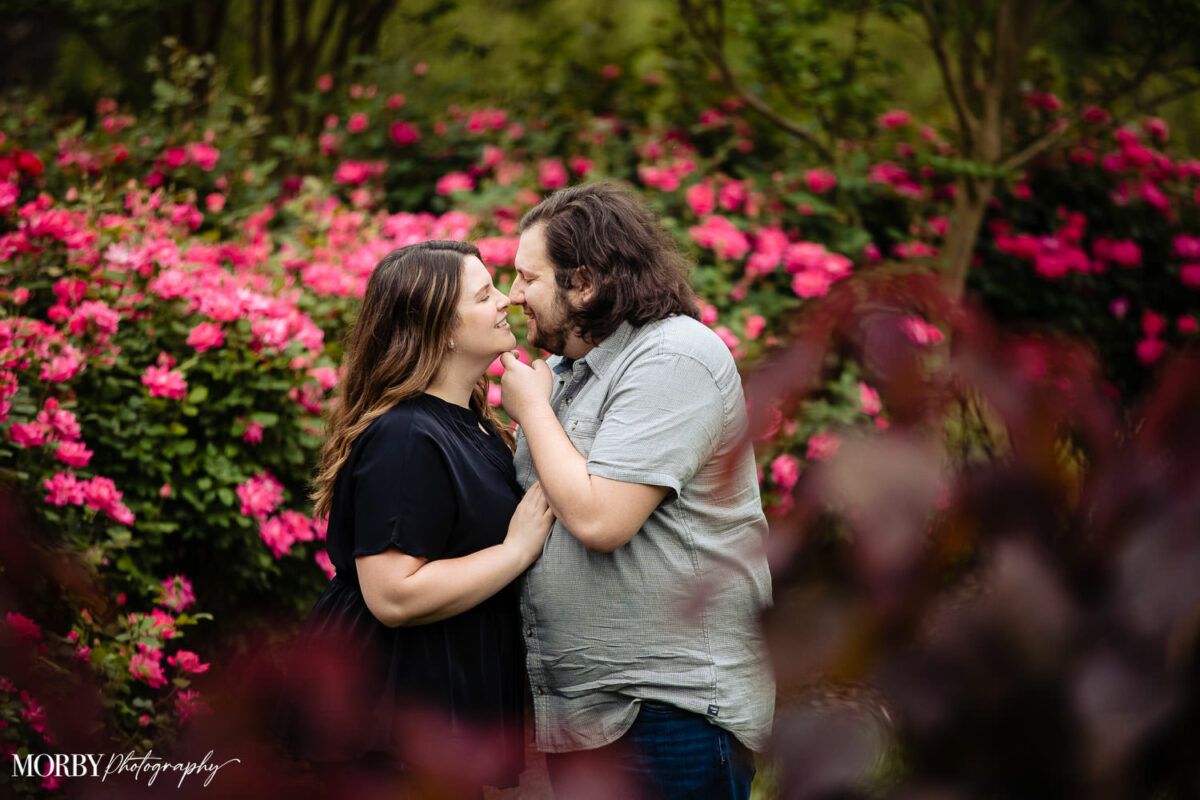Kyle and Christina's Engagement in Kennett Square, PA - Morby Photography