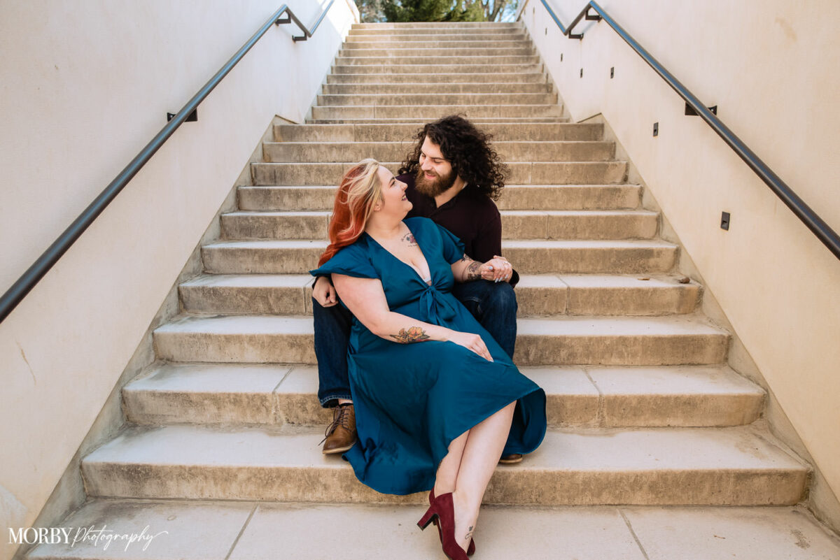 Joseph and Alexandra's Engagement in Kennett Square, PA - Morby Photography