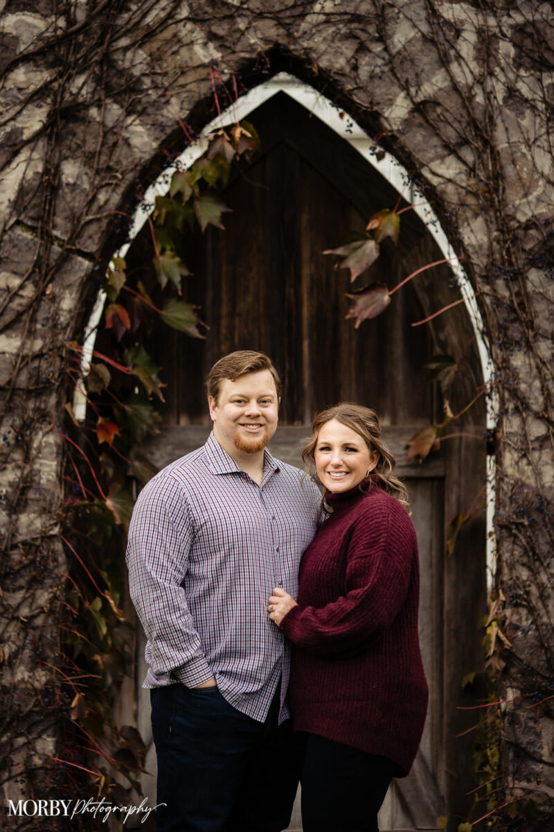 Kyle and Rebecca's Engagement in Fort Washington, PA - Morby Photography