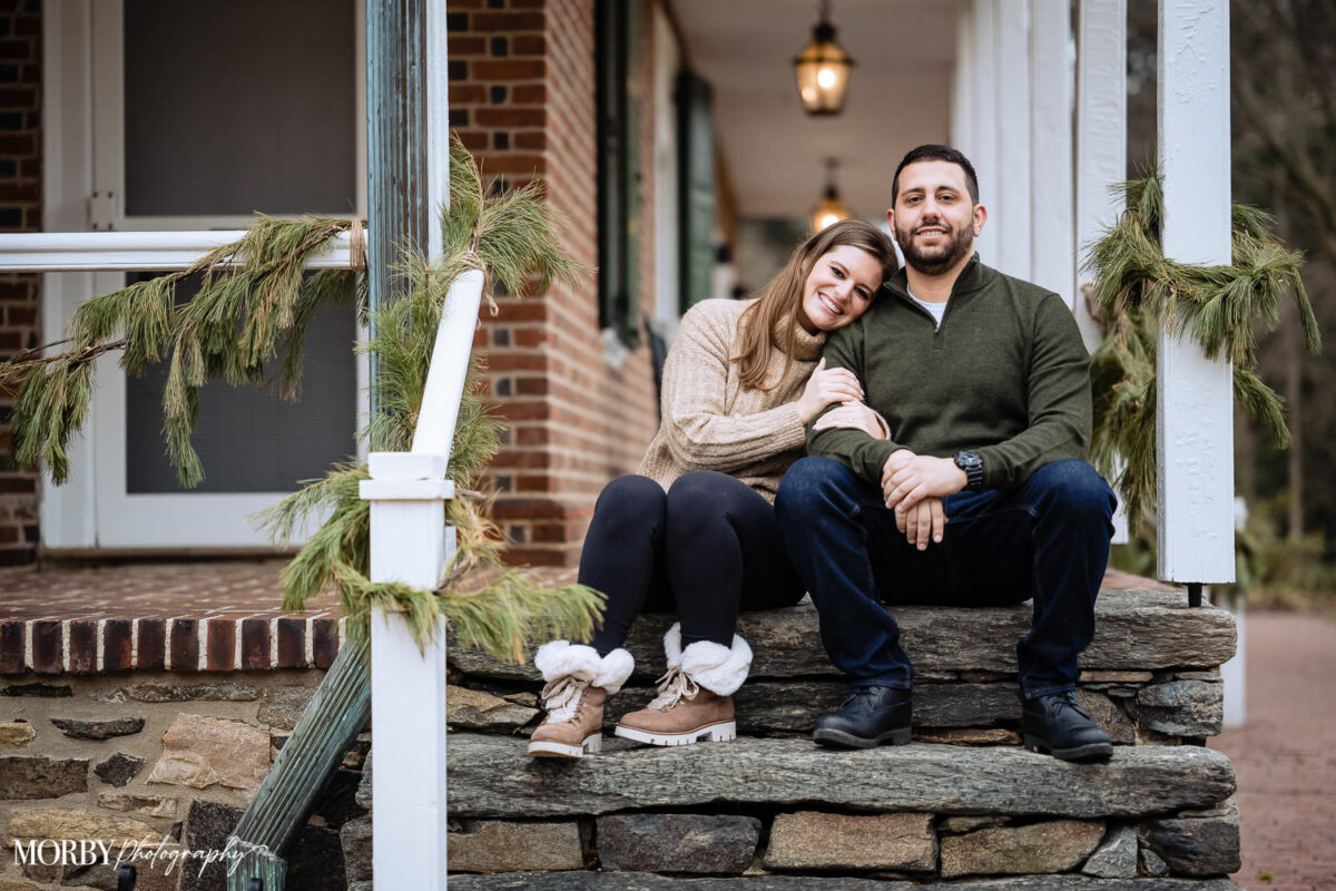 Andrew and Laura's Engagement in Kennett Square, PA - Morby Photography